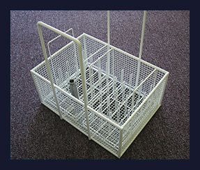 Tine Racks, Stainless Steel Cleaning Racks